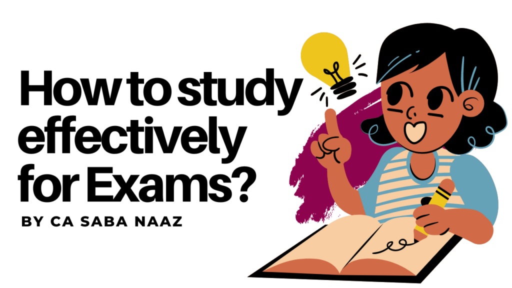 Tips for CA Exams Preparation - CA Saba Naaz